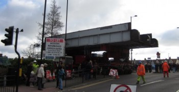 Southend’s Historic High Street Rail Bridge Removed | Sarfend.co.uk